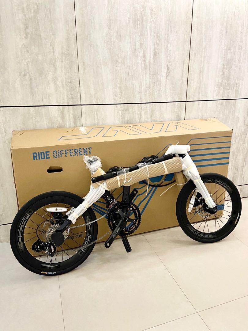 JAVA ARIA 20 Carbon folding bike, Sports Equipment, Bicycles & Parts ...