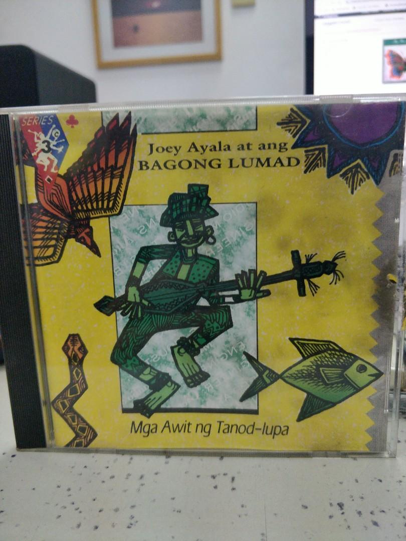 Joey Ayala at ang Bagong Lumad cd mga awit ng tanod lupa, Hobbies & Toys, Music & Media, Music ...