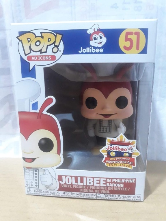 Jollibee Barong Funko Pop, Hobbies & Toys, Toys & Games on Carousell
