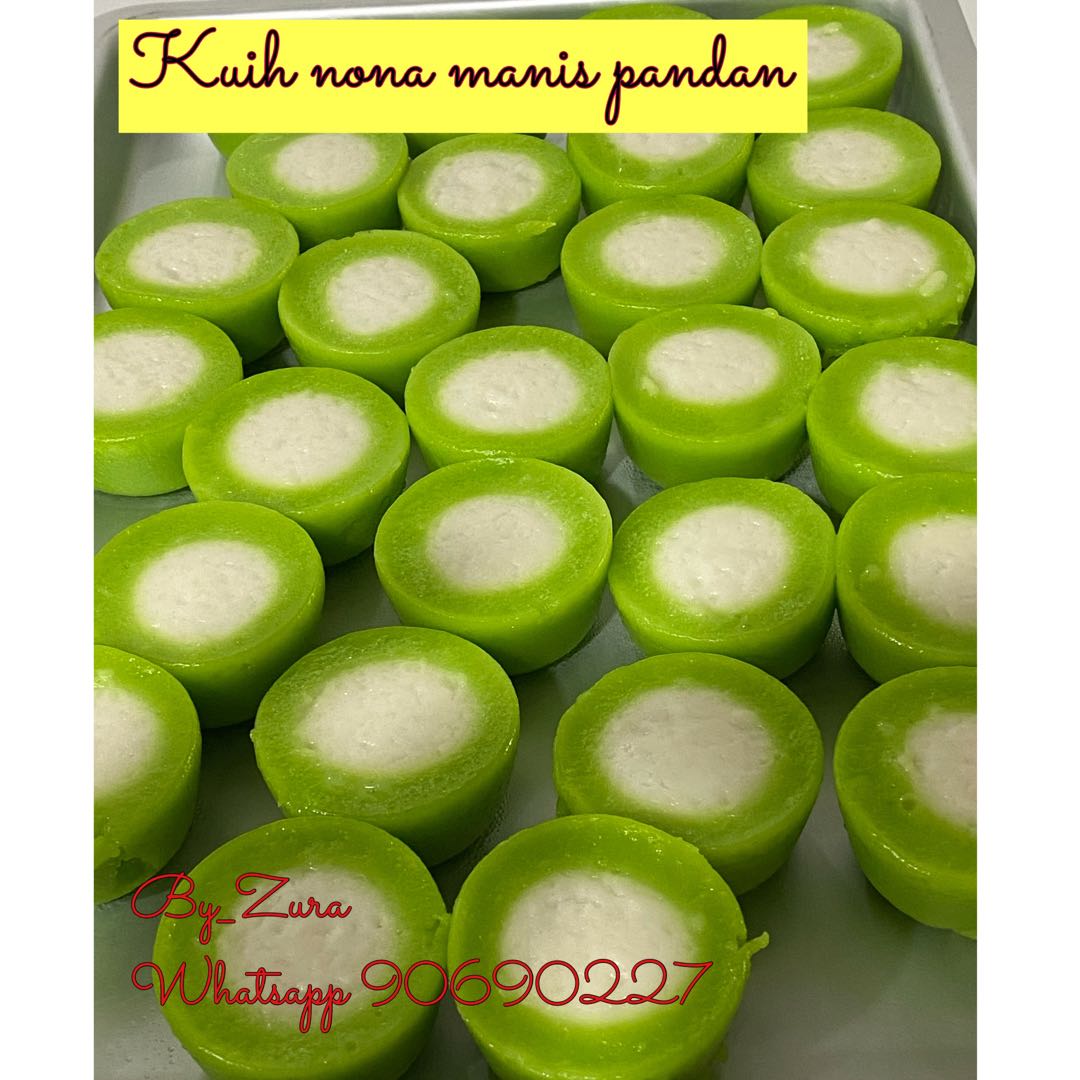Kuih nona manis pandan Malay kueh, Food & Drinks, Homemade Bakes on ...
