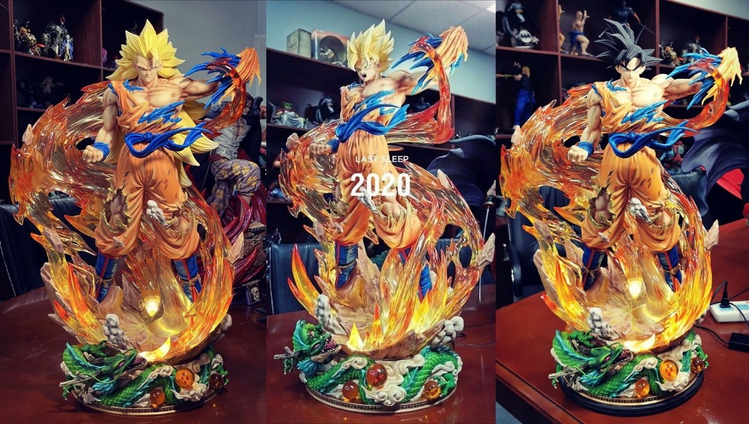 Last sleep goku 1/4, Hobbies & Toys, Toys & Games on Carousell