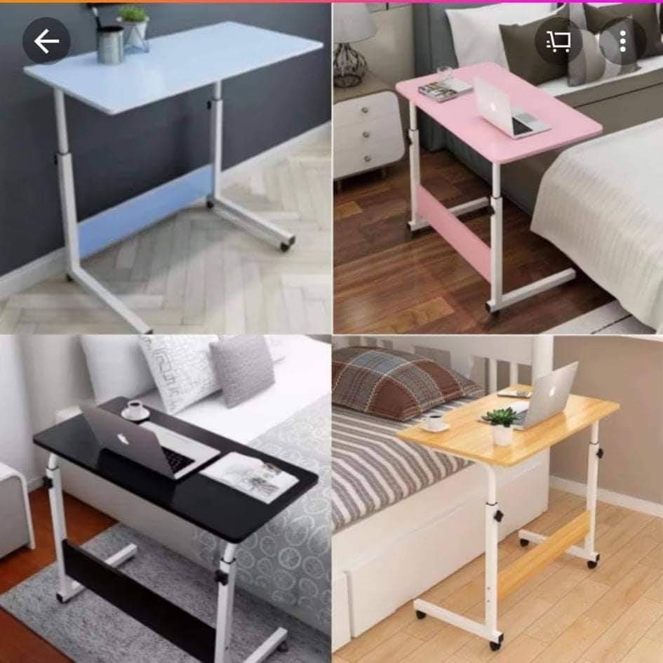 LIMITED SALE Laptop Table wheels, Furniture & Home Living, Furniture ...
