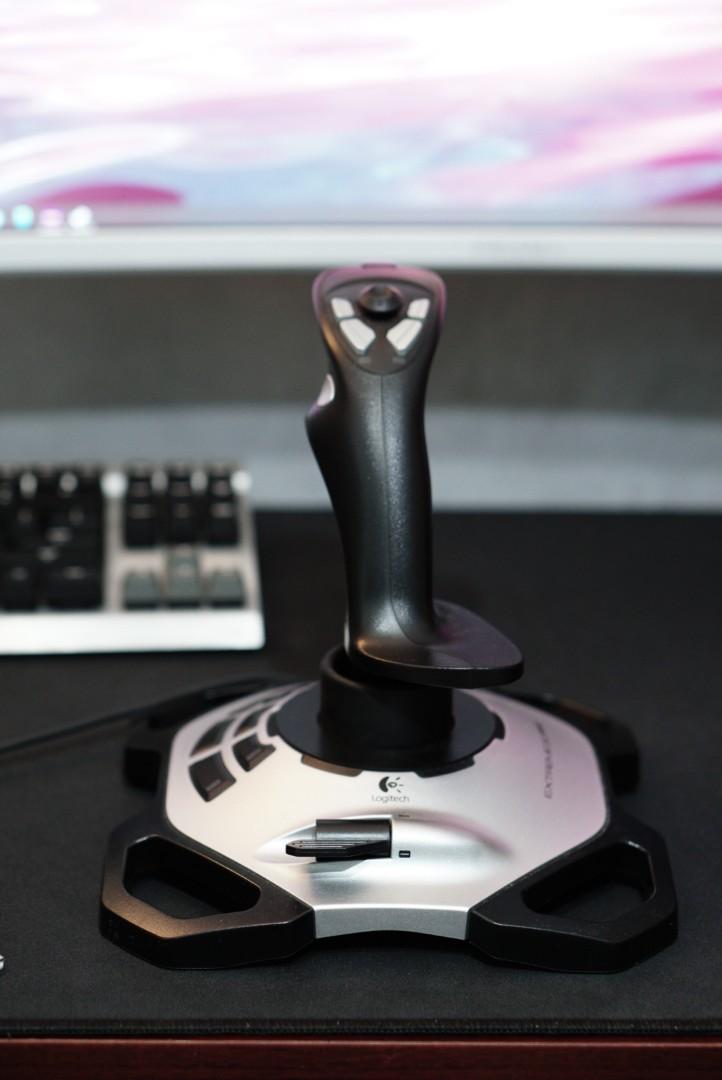 Logitech Extreme 3D Pro flight stick, Video Gaming, Video Game Consoles ...