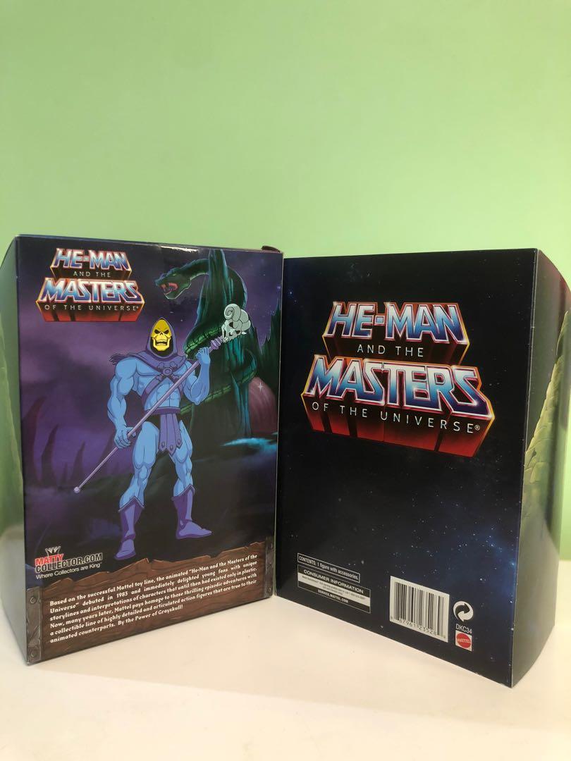 Matty Collector: He-Man Master of the Universe- Skeletor, 興趣及遊戲, 收藏品及 ...