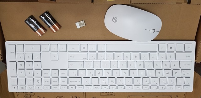 Original HP Combo Wireless Keyboard & Optical Mouse, Computers & Tech ...