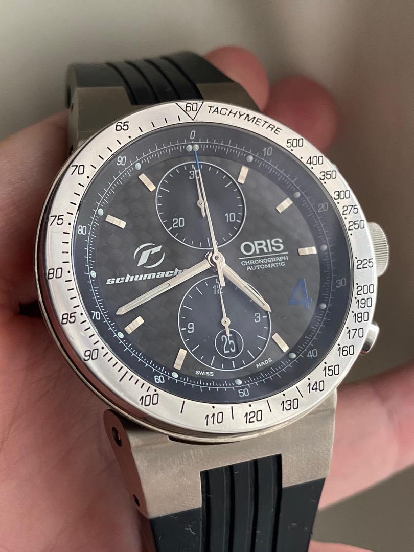 Oris Ralf Schumacher BMW F1 chronograph, Men's Fashion, Watches ...