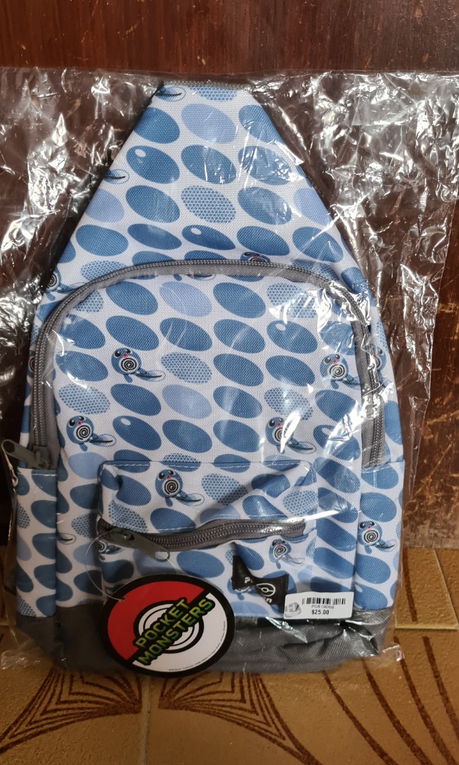 Pokémon sling bag(Poliwag), Babies & Kids, Strollers, Bags & Carriers ...