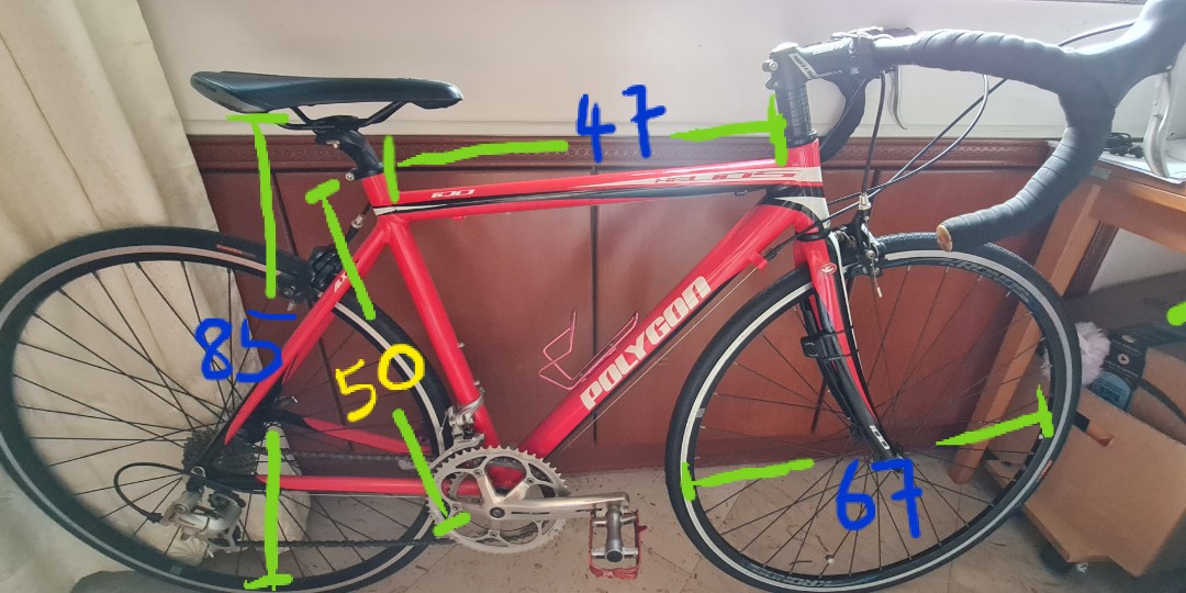 POLYGON HELIOS 100 Road Bike, Sports Equipment, Bicycles & Parts ...