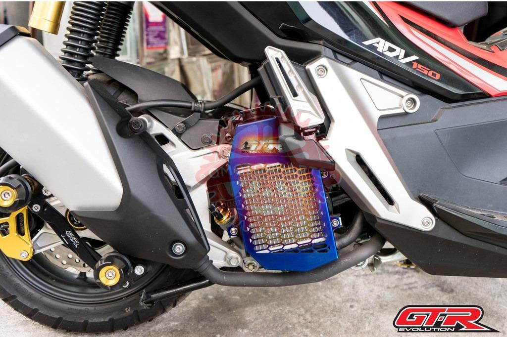 (Preorder) Honda ADV 150 GTR Radiator Cover, Motorcycles, Motorcycle ...
