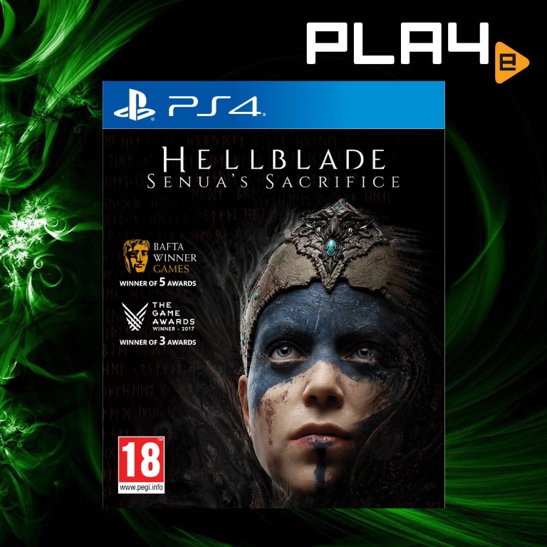 PS4 Hellblade: Senua's Sacrifice Brand New, Video Gaming, Video Games ...
