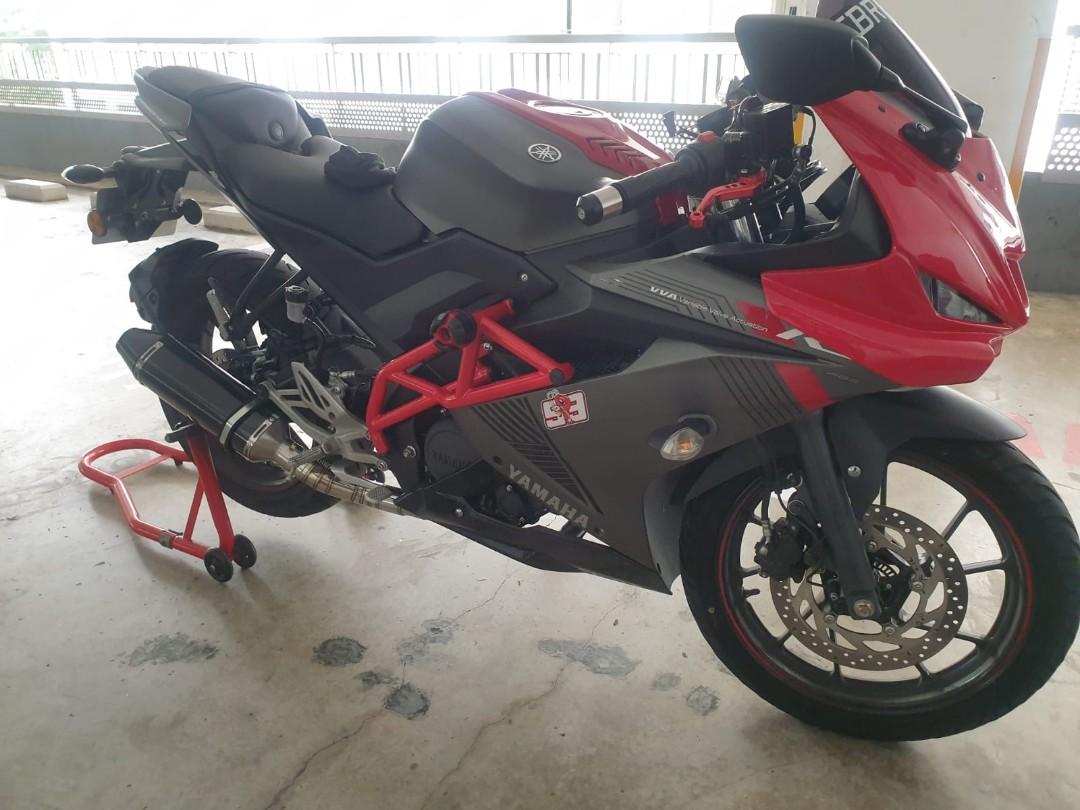 [R15 V3] Crash Bar R15 V3, Motorcycles, Motorcycle Accessories on Carousell