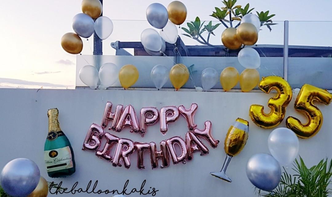 Rooftop Birthday Set Up, Hobbies & Toys, Stationery & Craft, Occasions ...