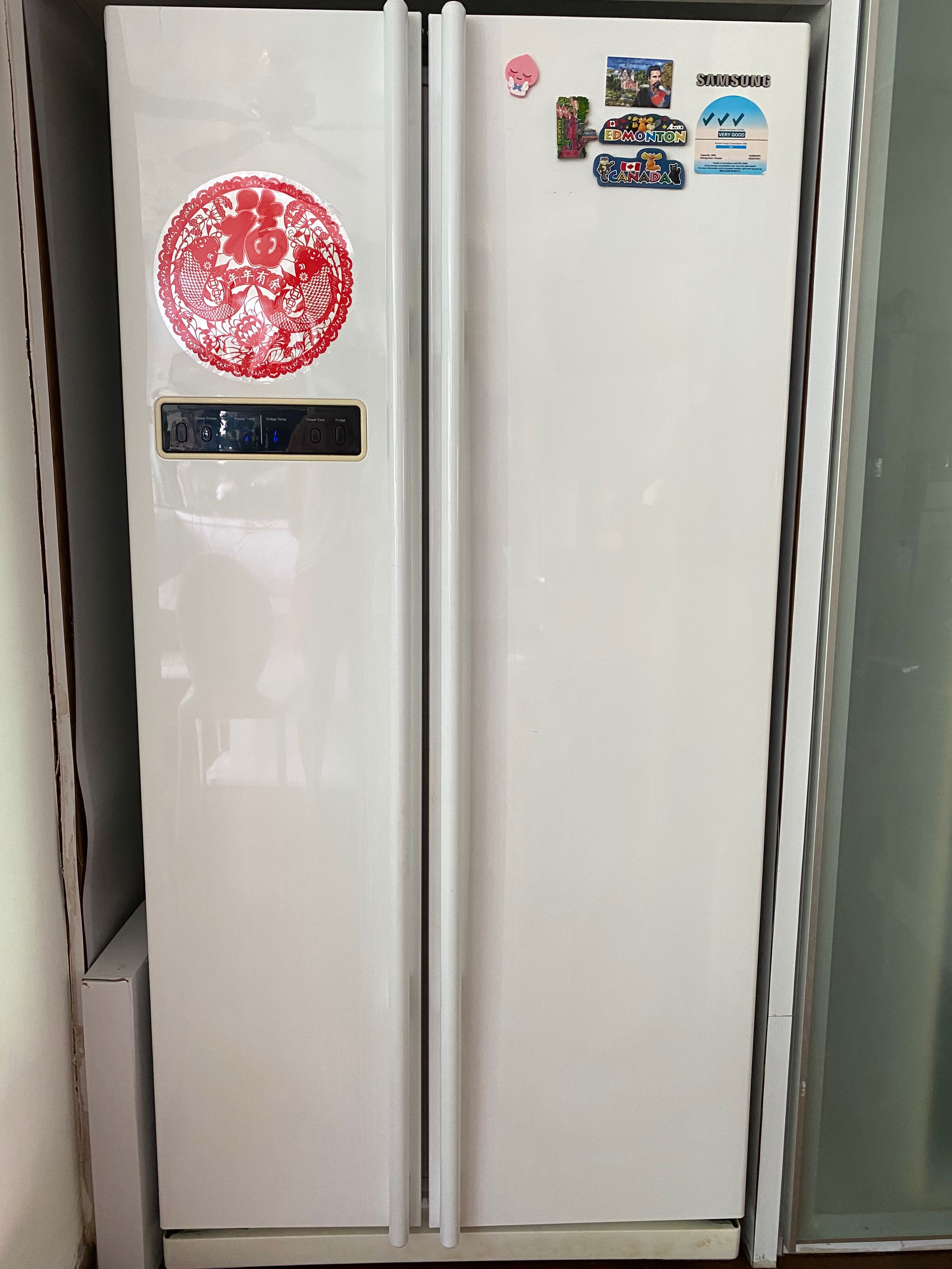Samsung RS20CRSV Fridge, TV & Home Appliances, Kitchen Appliances ...