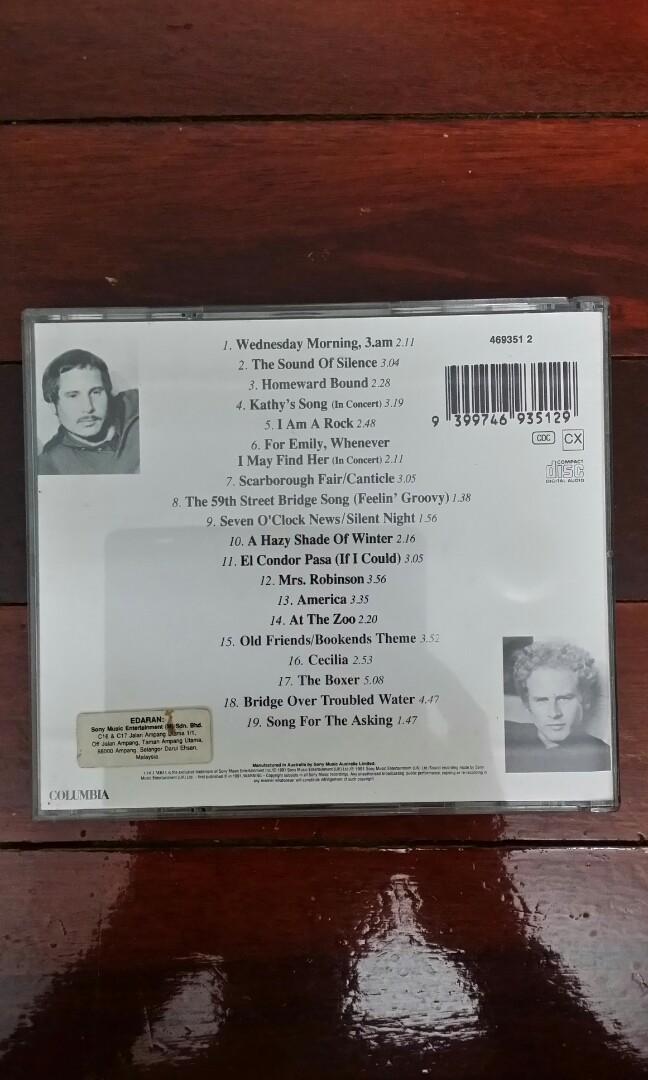 Simon and Garfunkel, Hobbies & Toys, Music & Media, CDs & DVDs on Carousell