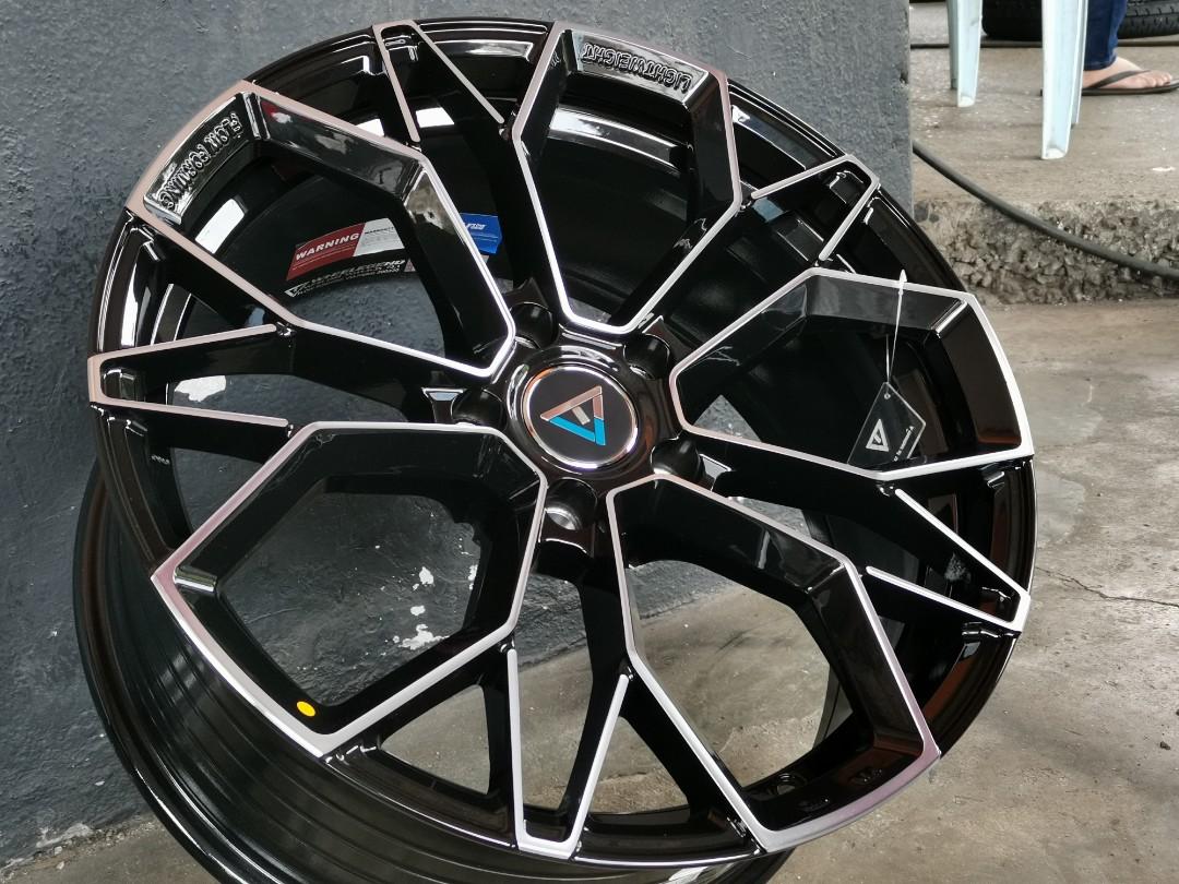 Sport rim 18 inch VLF FLOW FORMING 8KG ONLY TOYOTA VELLFIRE ALPHARD ...