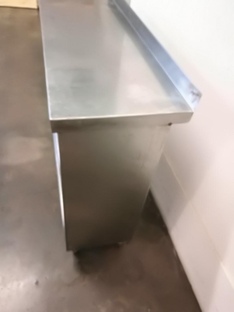 Stainless steel open cabinet / stainless steel table, Furniture & Home ...