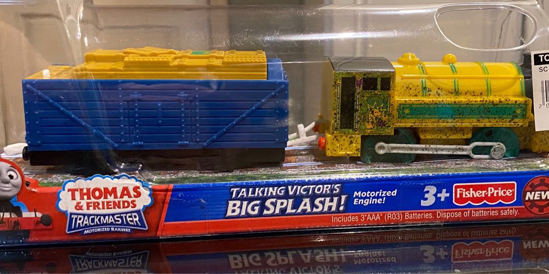 Thomas & Friends Trackmaster. Talking Victor’s Big Splash Motorized ...