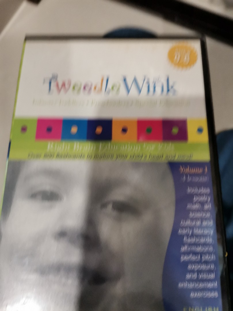 Tweedlewink eflashcards DVDs foc Baby Brain Vol 1 & 2, Babies & Kids ...