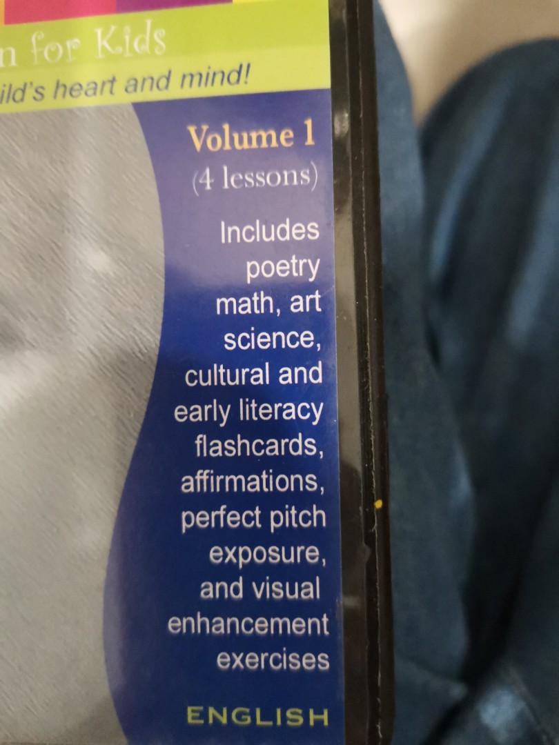 Tweedlewink eflashcards DVDs foc Baby Brain Vol 1 & 2, Babies & Kids ...