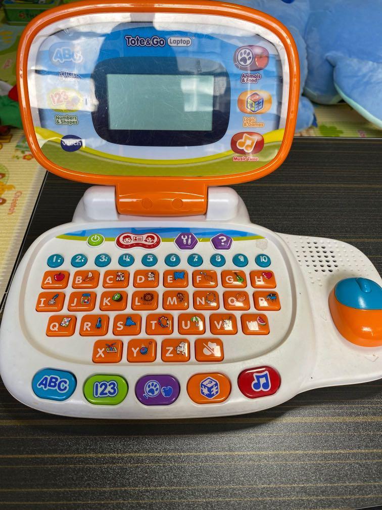 Vtech tote & go learning laptop, Hobbies & Toys, Toys & Games on Carousell