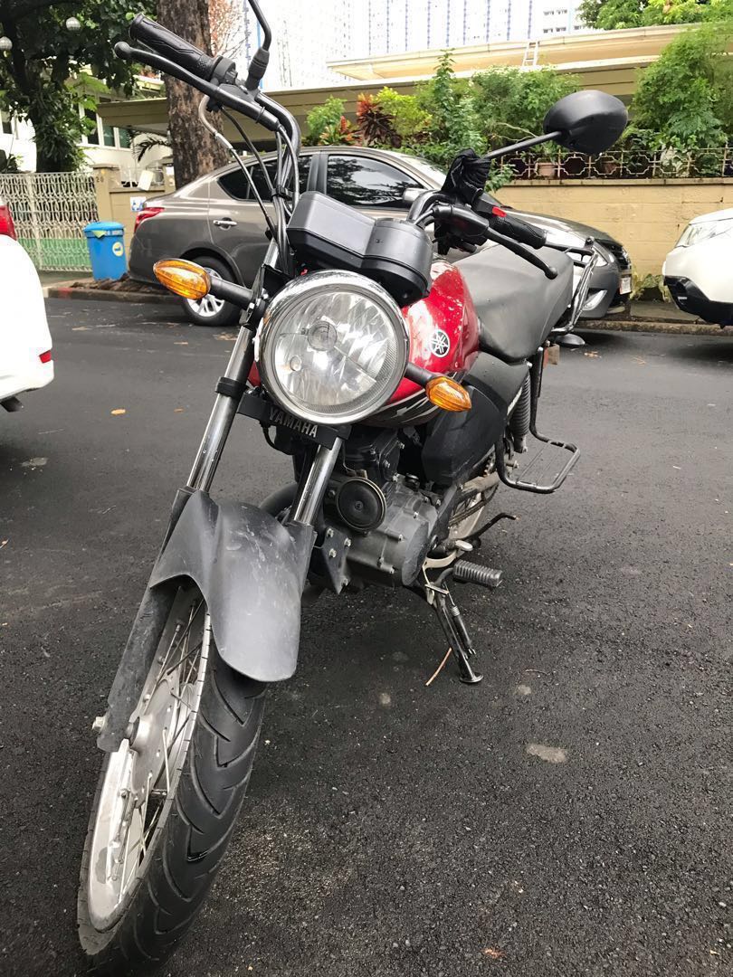 Yamaha YTX125 Red, Motorbikes, Motorbikes for Sale on Carousell