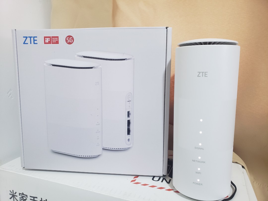 ZTE 5G Router, 電腦＆科技, 電腦周邊及配件, Wifi及上網相關產品 - Carousell