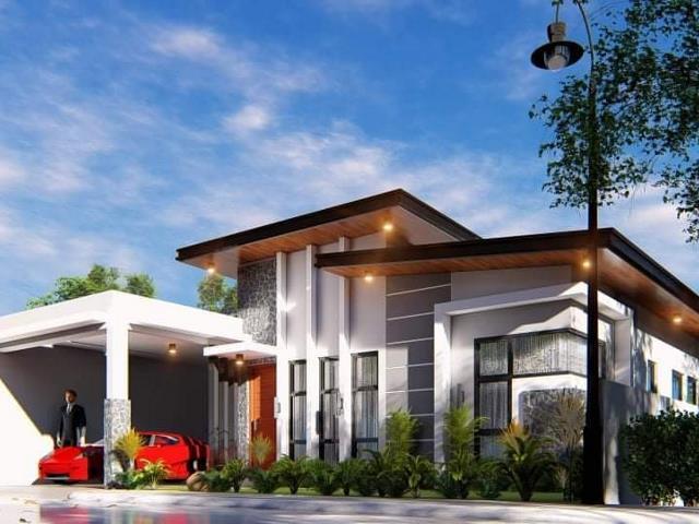 High Ceiling Bungalow House | Homeminimalisite.com