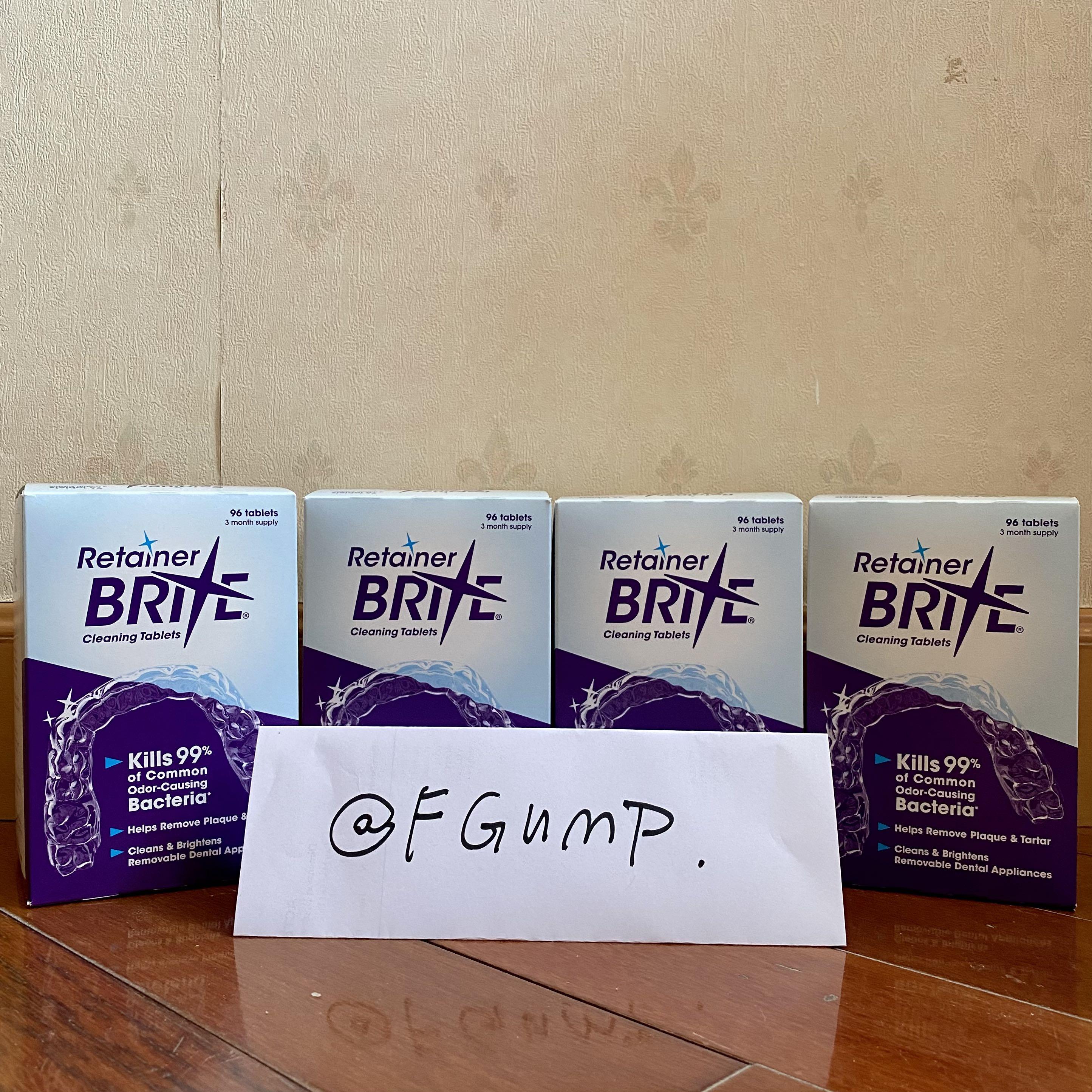 [順豐包郵] Retainer Brite 隱適美 invisalign 固定器 牙套 牙箍 箍牙清潔片, 美容＆化妝品, 健康及美容 ...