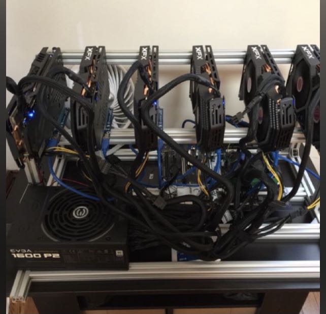 6 GPU RX570 Dual Mining Rig (ETH x PIRL), Computers & Tech, Parts ...