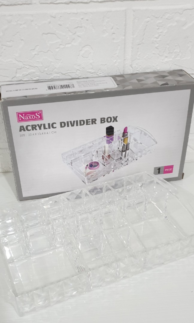 Acrylic Divider Box, Everything Else on Carousell