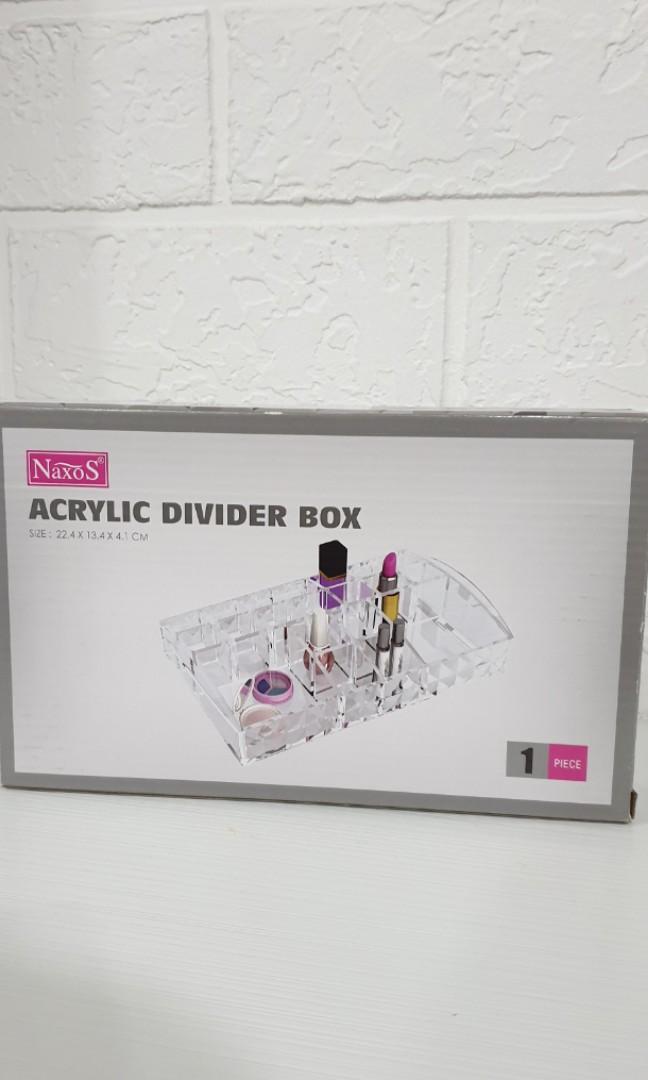 Acrylic Divider Box, Everything Else on Carousell