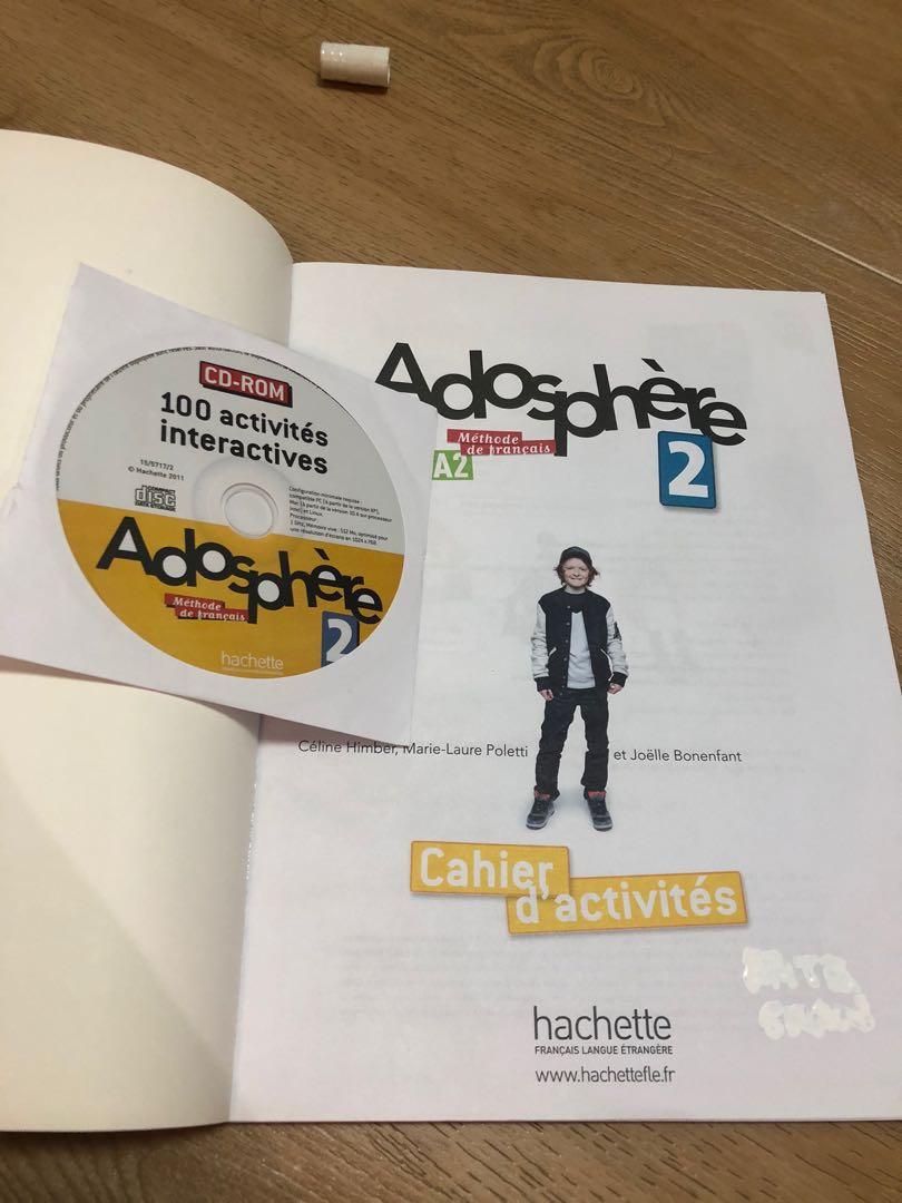 Adosphere 2 Cahier d’activités (Activity Book), Hobbies & Toys, Books ...