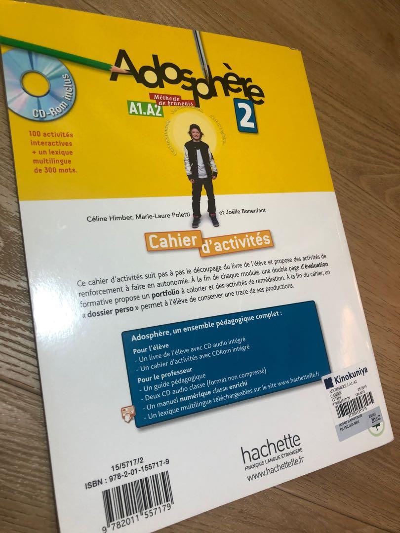 Adosphere 2 Cahier d’activités (Activity Book), Hobbies & Toys, Books ...