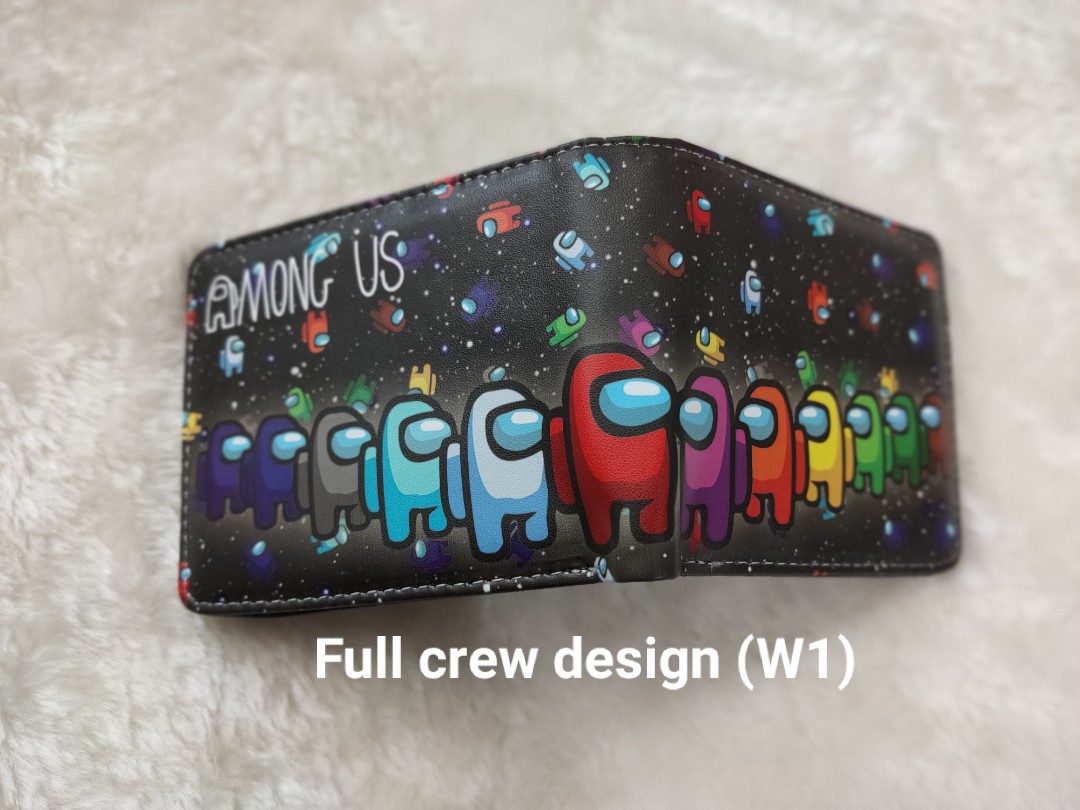 Among Us Wallet (4 designs), Hobbies & Toys, Stationery & Craft ...