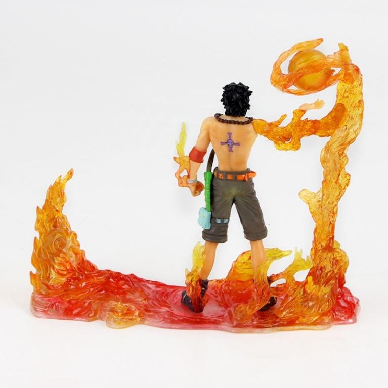 Anime One Piece DXF THE RIVAL Figure Portgas D Ace VS Marshall D Teach ...