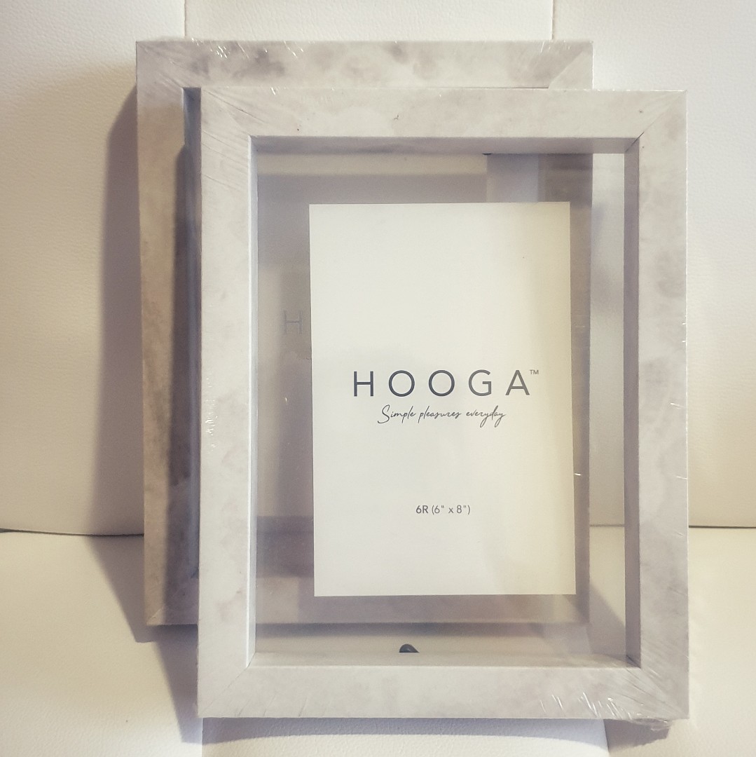BNIB 3x HOOGA marble photo frame, Furniture & Home Living, Home Decor ...