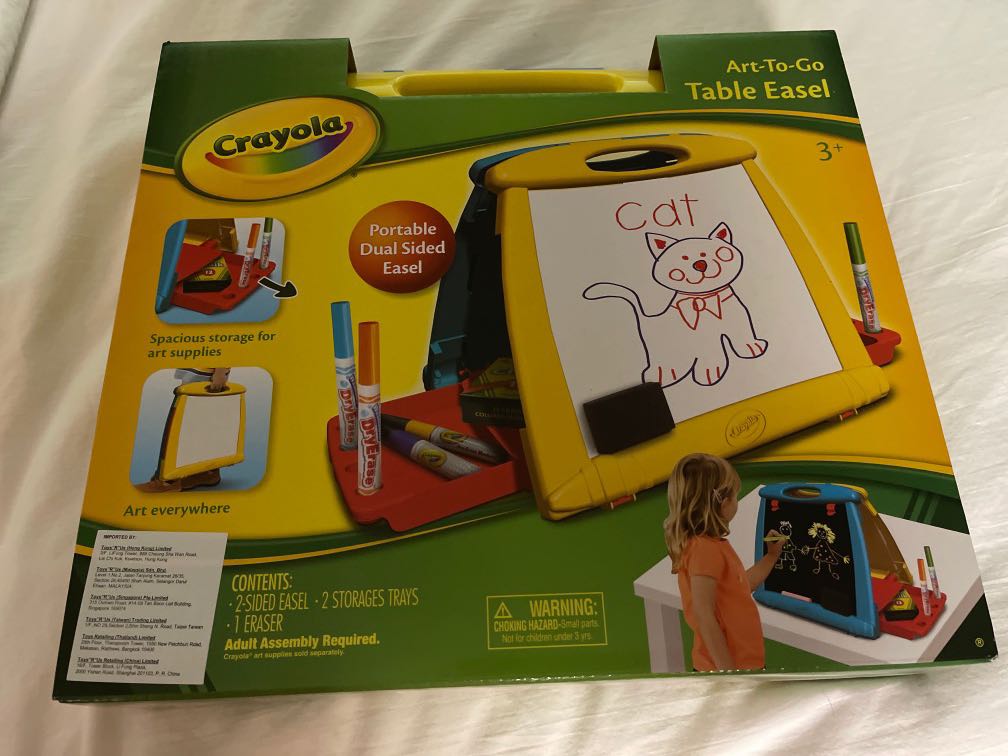 Crayola art to go table easel. Brand new!, Babies & Kids, Baby Nursery ...