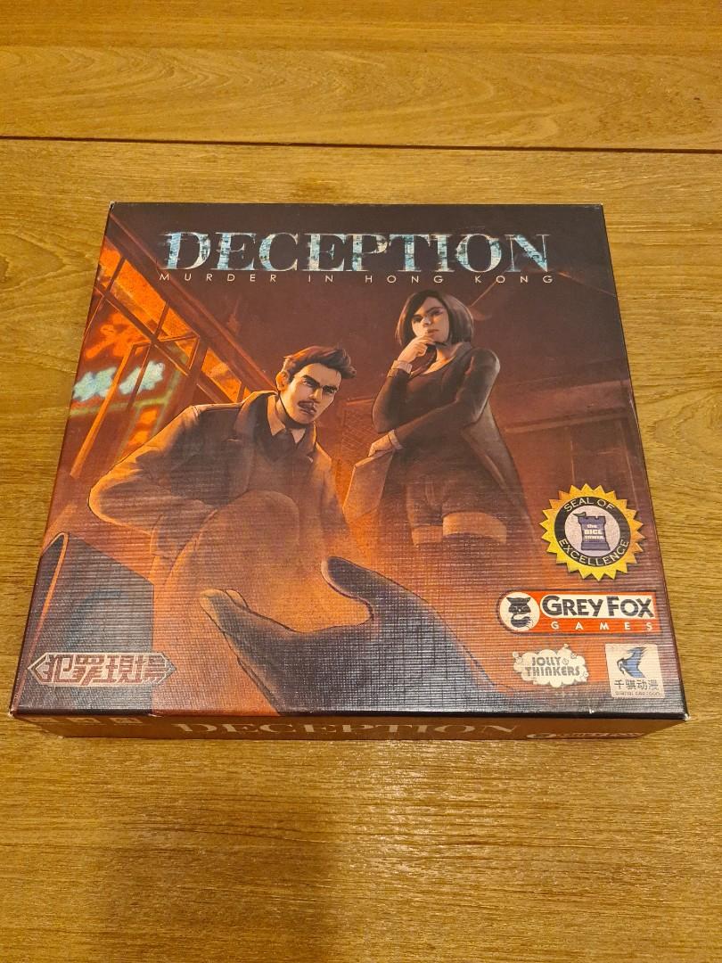 Deception Murder in Hong Kong board game, Hobbies & Toys, Toys & Games ...
