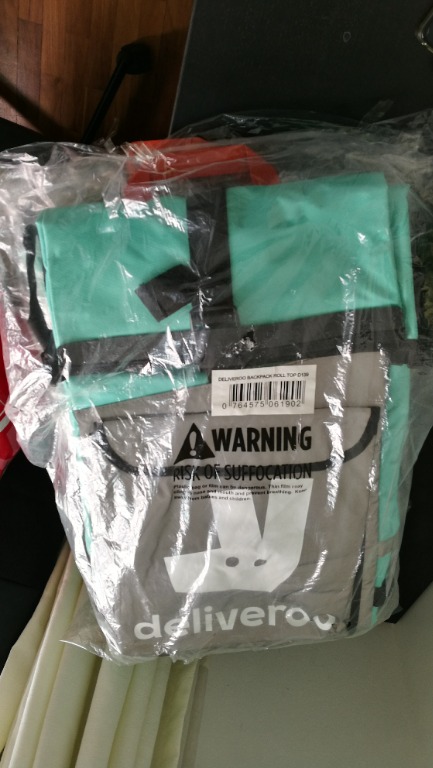 Deliveroo thermal back pack, Men's Fashion, Bags, Backpacks on Carousell
