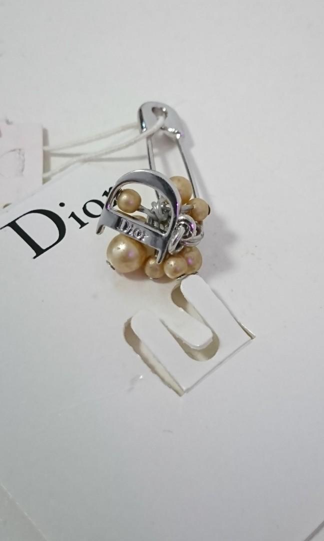 Dior pin / brooch, Luxury, Accessories on Carousell