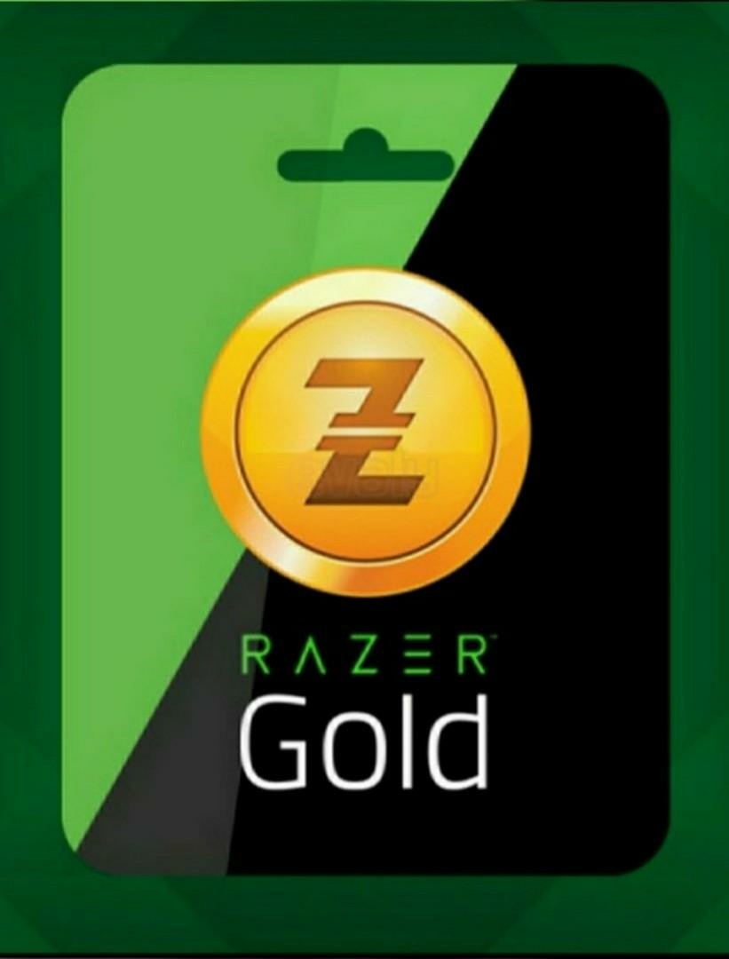 Razer Gold Gift Card, Video Gaming, Gaming Accessories, Game Gift Cards ...