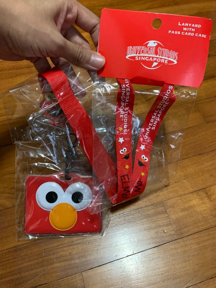Elmo Universal Studio Singapore lanyard, Everything Else on Carousell