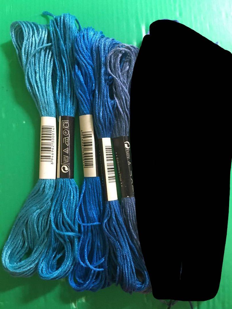 Embroidery Floss / Embroidery Thread String, Hobbies & Toys, Stationery ...