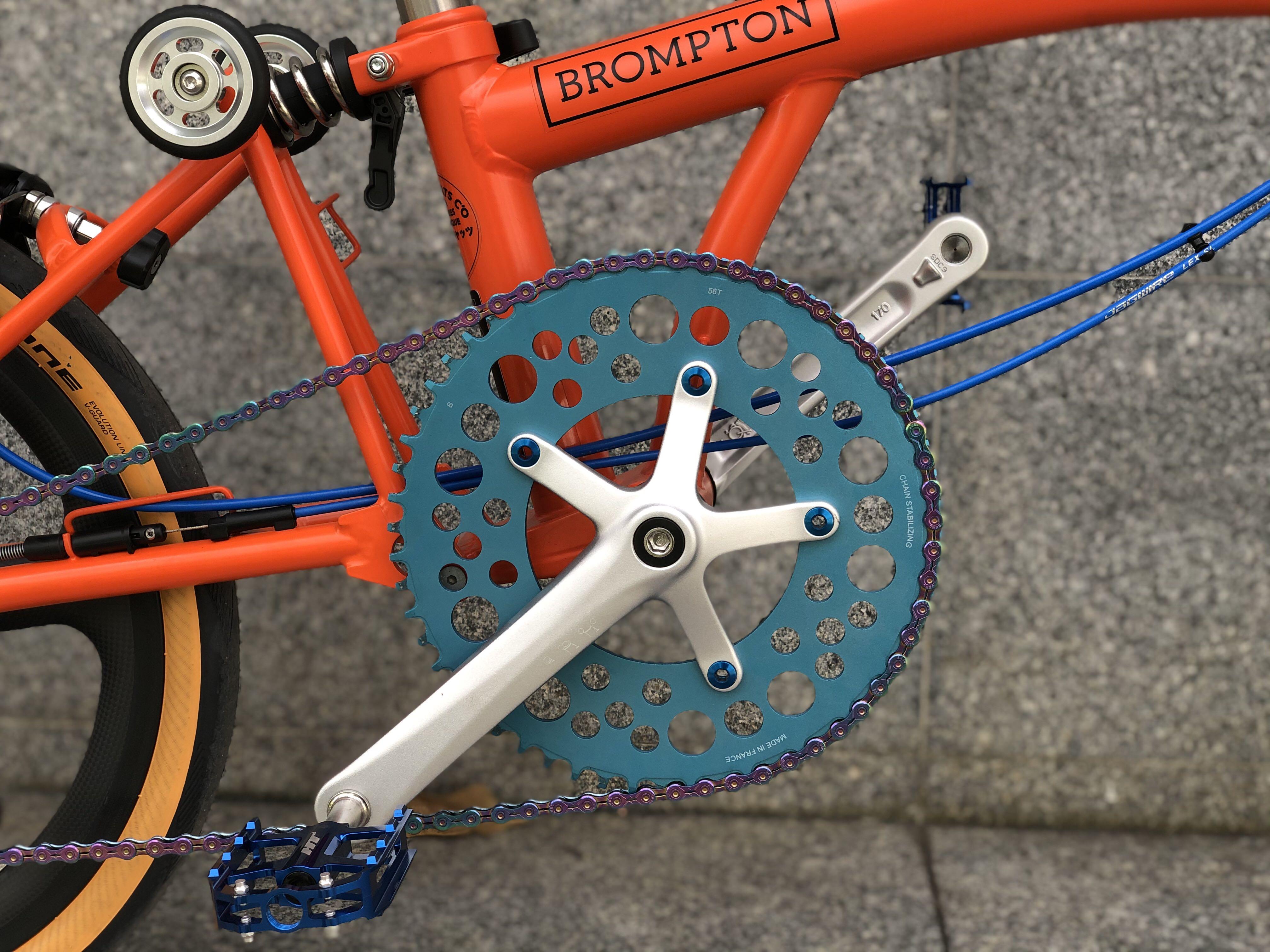 Exclusive chainring for Brompton, Sports Equipment, Bicycles & Parts ...