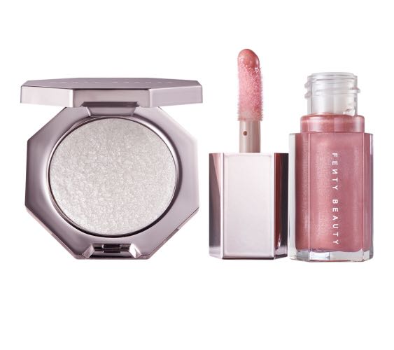 FENTY BEAUTY Diamond Bomb Baby Mini Face And Lip Set (Limited Edition ...