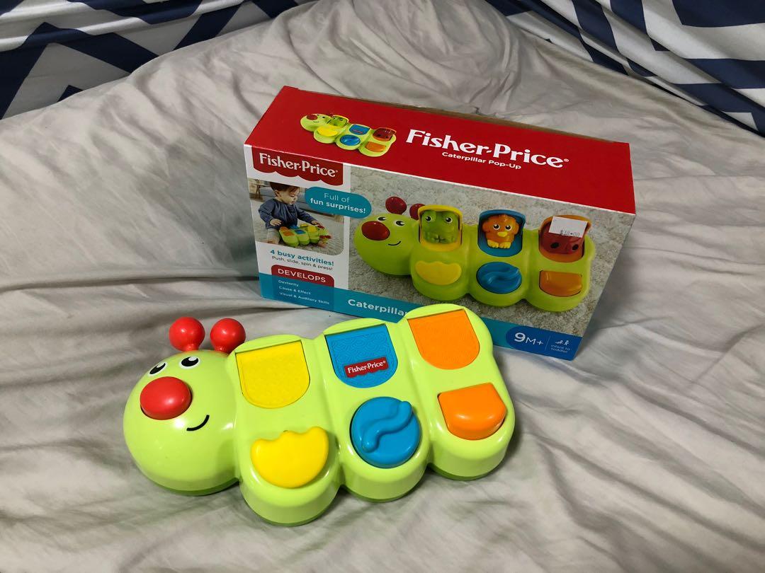Fisher Price Caterpillar Pop up, Babies & Kids, Infant Playtime on ...
