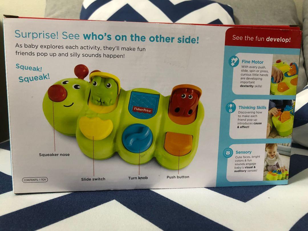 Fisher Price Caterpillar Pop up, Babies & Kids, Infant Playtime on ...