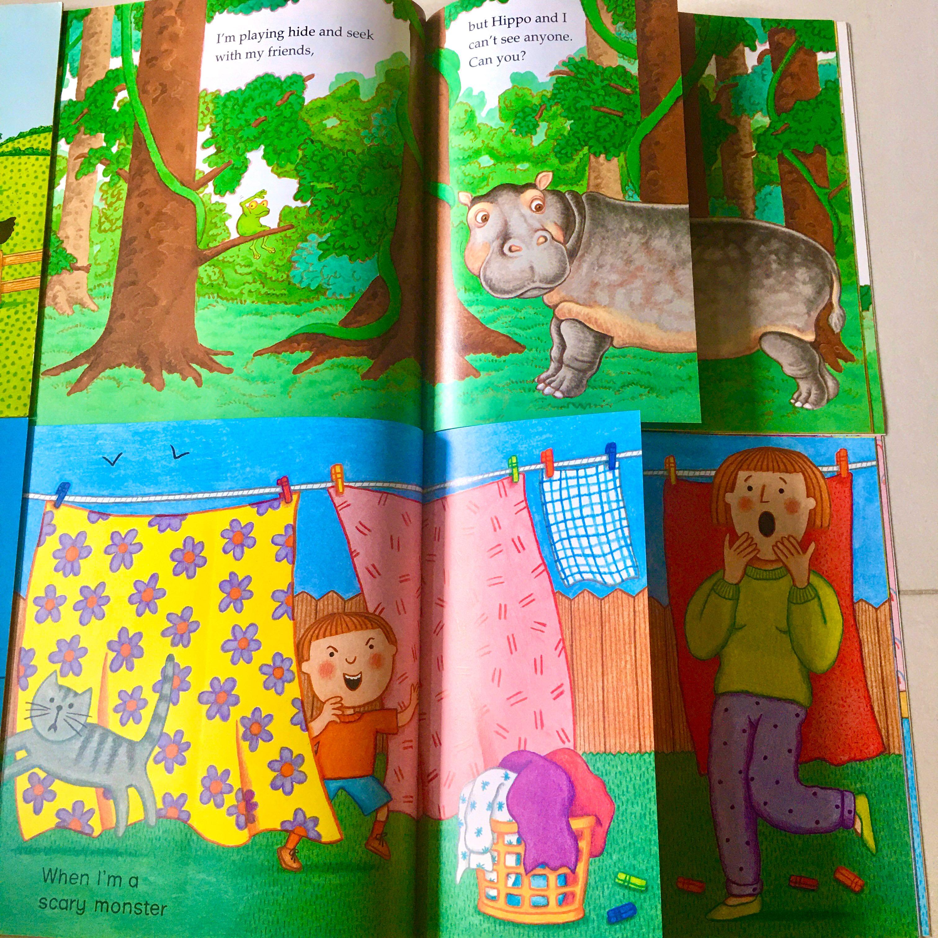 Flip-the-Flap Children Picture Books Collection (12 bks) by Walker ...