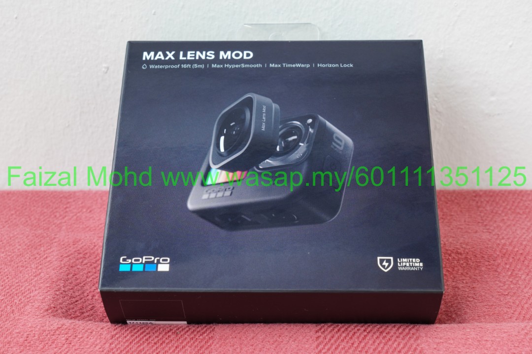 Max Lens Mod For GoPro Hero 9 Black, Photography, Video Cameras on ...
