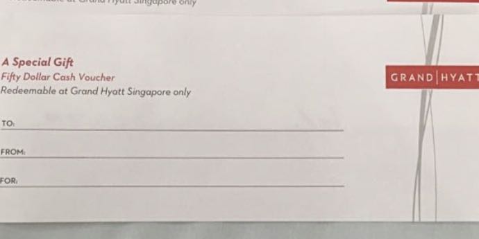 Grand Hyatt cash voucher, Everything Else on Carousell